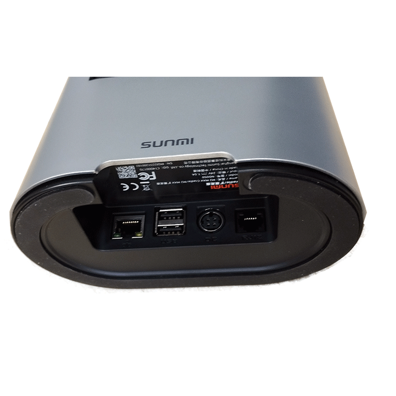 BASE DE CARGA Y PUERTOS SUNMI M2 MAX